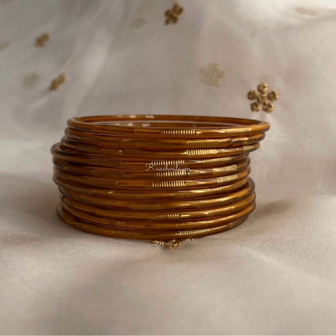 Pakki Hill Meena Bangles (per dozen) | Kaachvalaym